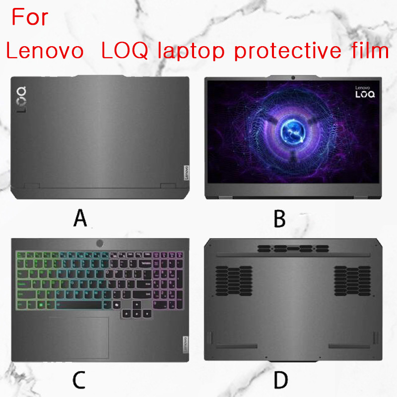 Jual For Lenovo LOQ 15AHP10 sticker protective film LOQ 15IRX10 laptop ...