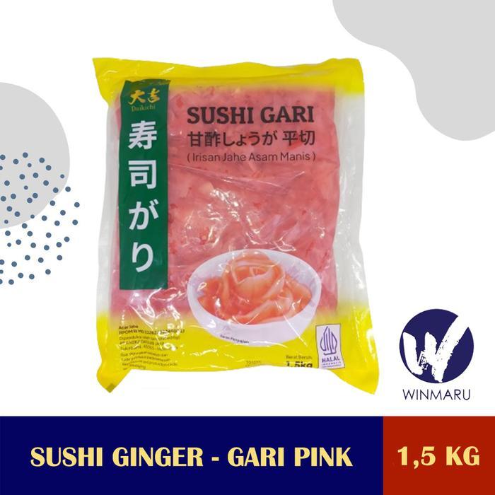 Jual Sushi Ginger Sushi Gari Pink 1,5 Kg | Shopee Indonesia