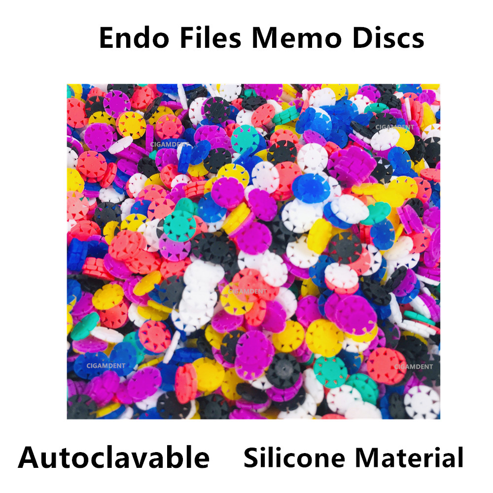 Jual 1000Pc Dental Endodontic Rotary Files Stopper Safety Memo Discs ...