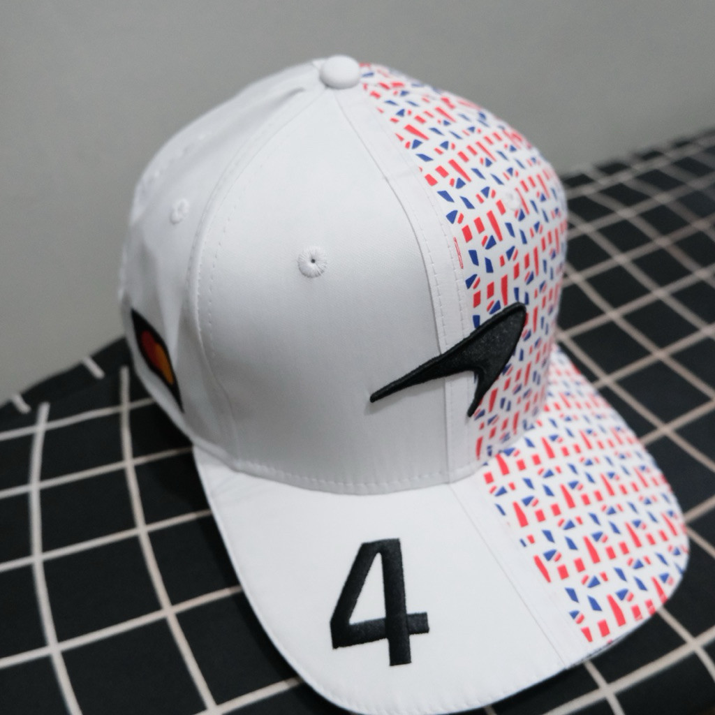 Jual Topi Driver Cap Silverstone GP 2025 Lando Norris Mclaren Formula ...