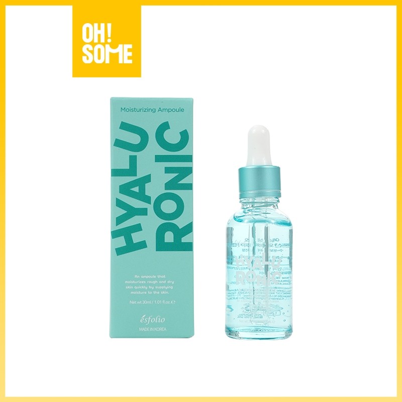 Jual OHSOME - ESFOLIO HYALURONIC ACID MOISTURIZING AMPOULE 30ml ...