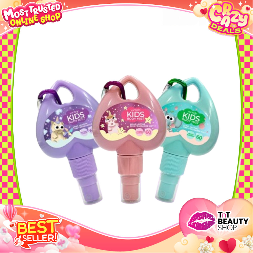 Jual Yunikon Kids Body Mist Heart Edition 60ml Aroma Segar & Tahan Lama ...