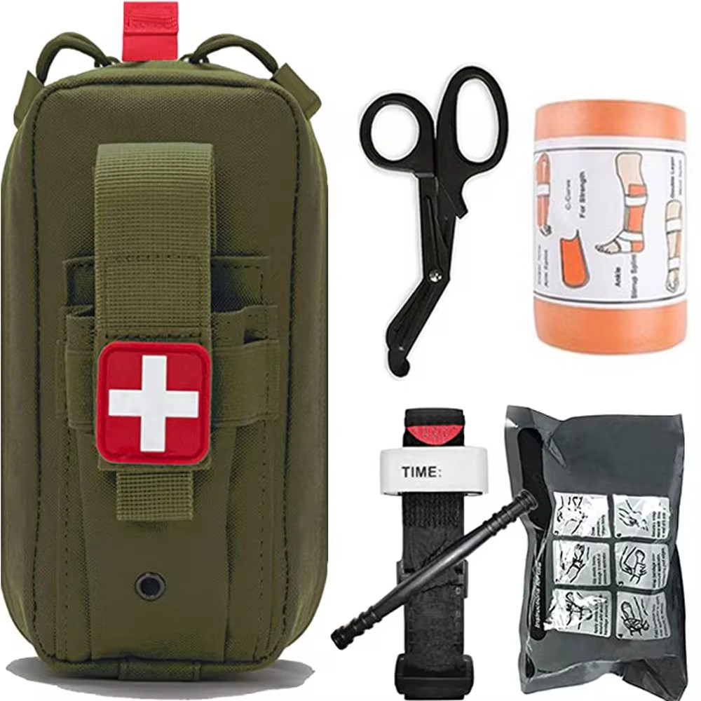 Jual First Aid Kit Tourniquet Molle Survival Set Pouch Nursing Holder ...