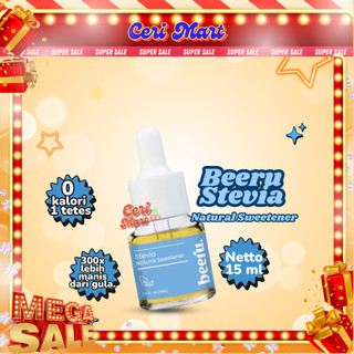 Jual Beeru Stevia Natural Sweetener - 15 ml | Shopee Indonesia