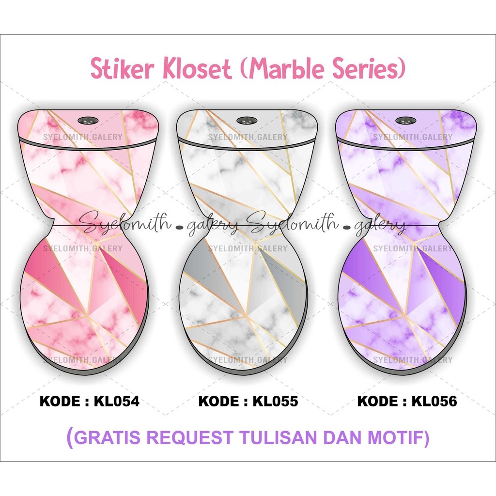 Jual Sticker Kloset Duduk Full Body Motif Marble Anti Air | Shopee ...