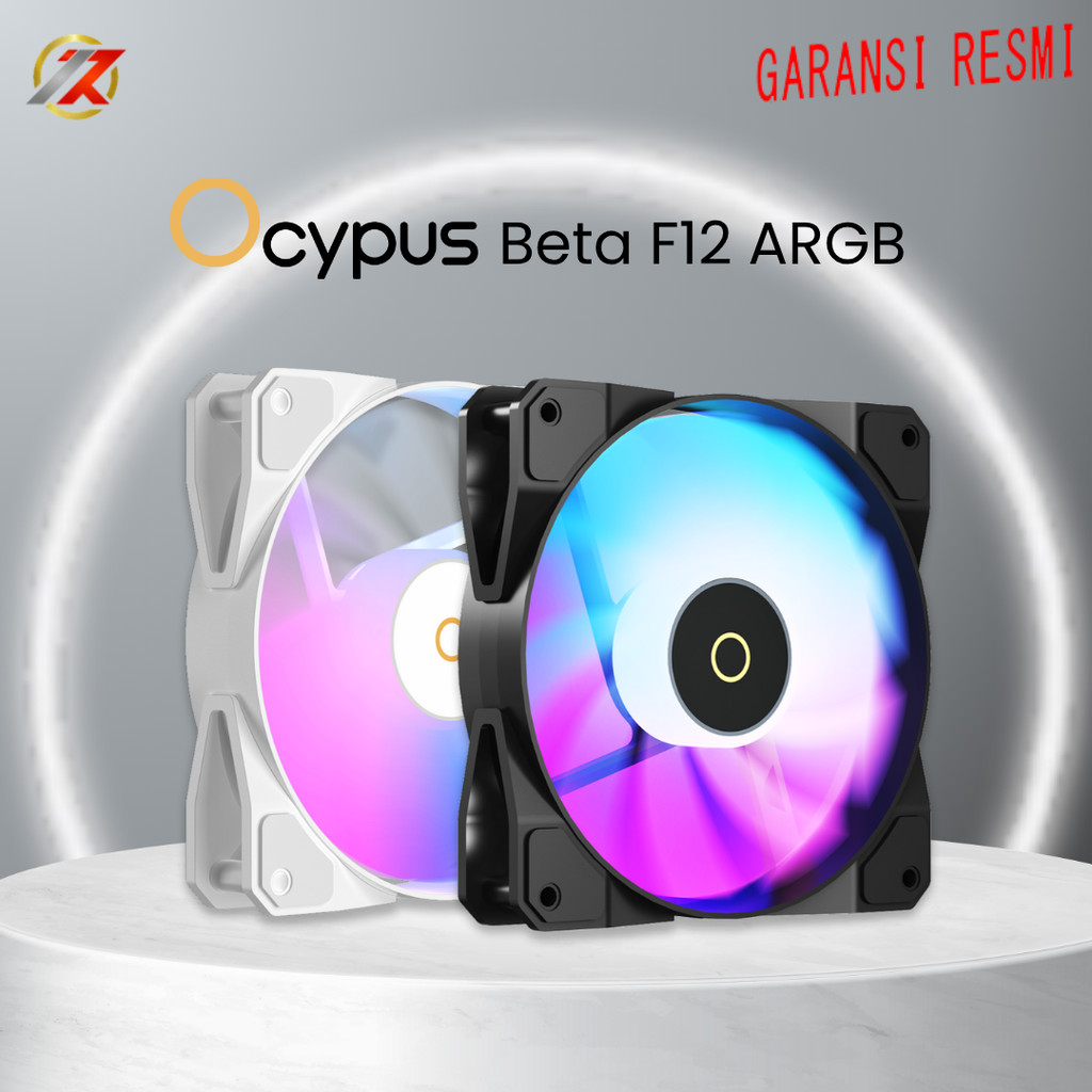 Jual OCYPUS BETA F12 ARGB FAN BLADES PWM 120MM FAN | FAN CASING FORWARD ...
