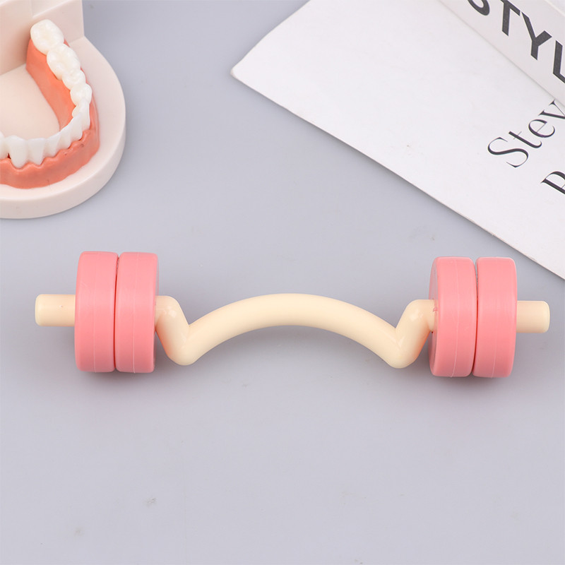 Jual Face Mouth Exerciser Barbell Design Face Trainer Tool Breathing ...
