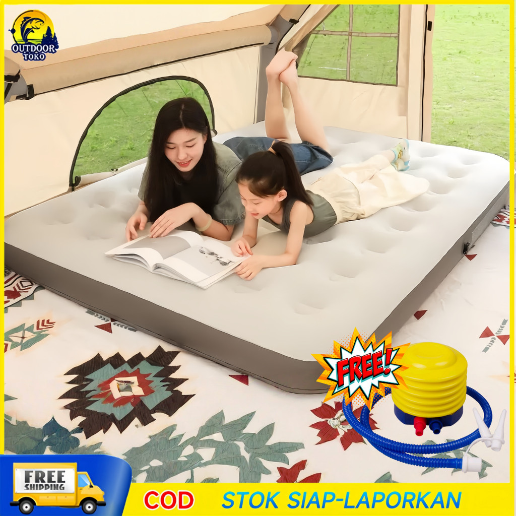 Jual Outdoor Matras Kasur Pompa Tidur Kasur Angin Bisa Tahan Inflatable ...