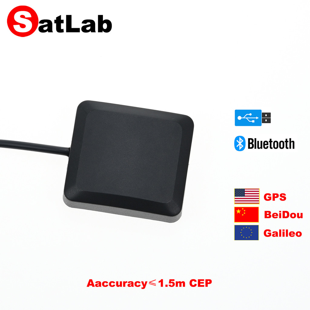 Jual Windows Android Bluetooth GPS GNSS Receiver M10 USB NMEA Antenna ...