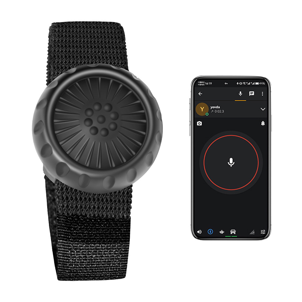 Jual Wireless BT PTT Walkie Talkie Control Button for ZELLO Wireless ...