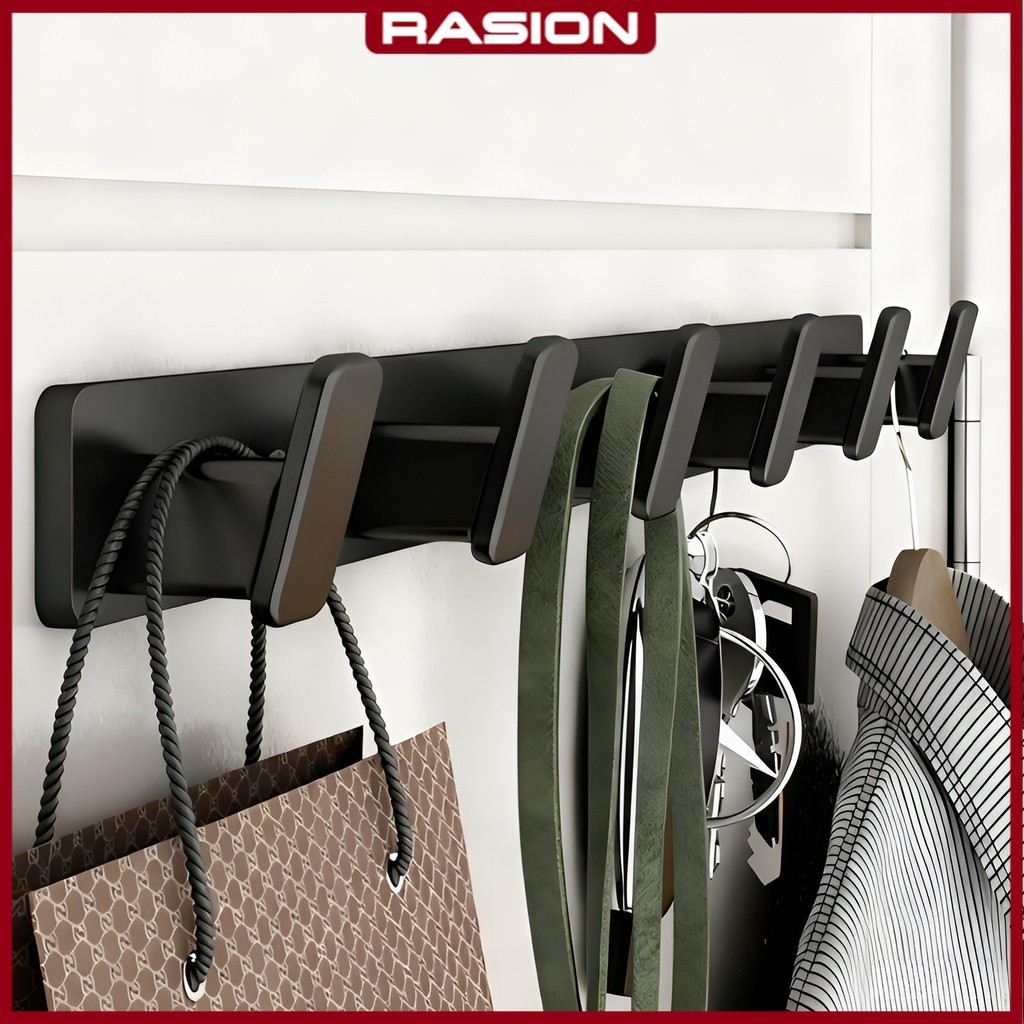 Jual RASION Gantungan Bebas Pelubang Pengait Mantel Tebal Rak Tahan Air ...