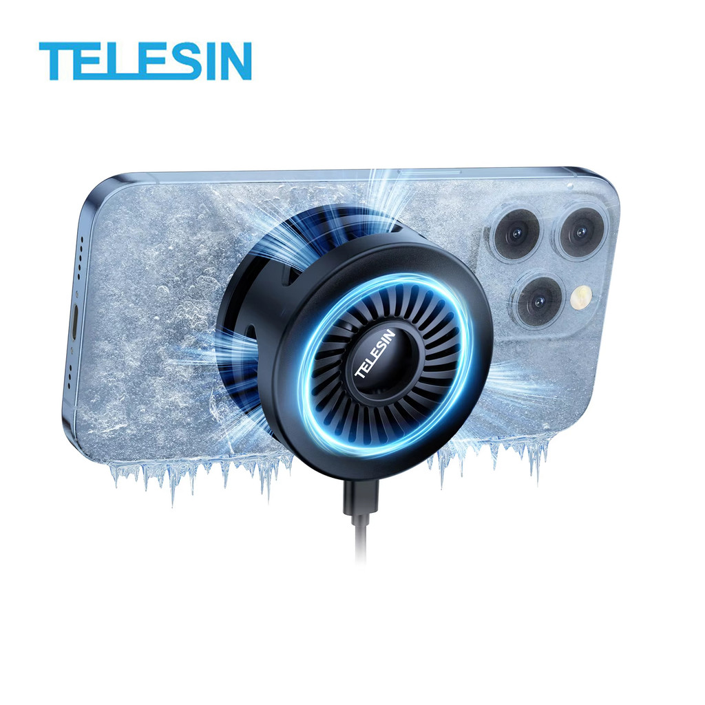 Jual TELESIN Magsafe Phone Cooler & Wireless Charger for IPhone 16 Pro ...