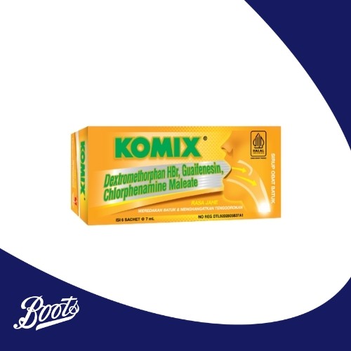 Jual Komix Obat Batuk Rasa Jahe 6X7Ml | Shopee Indonesia