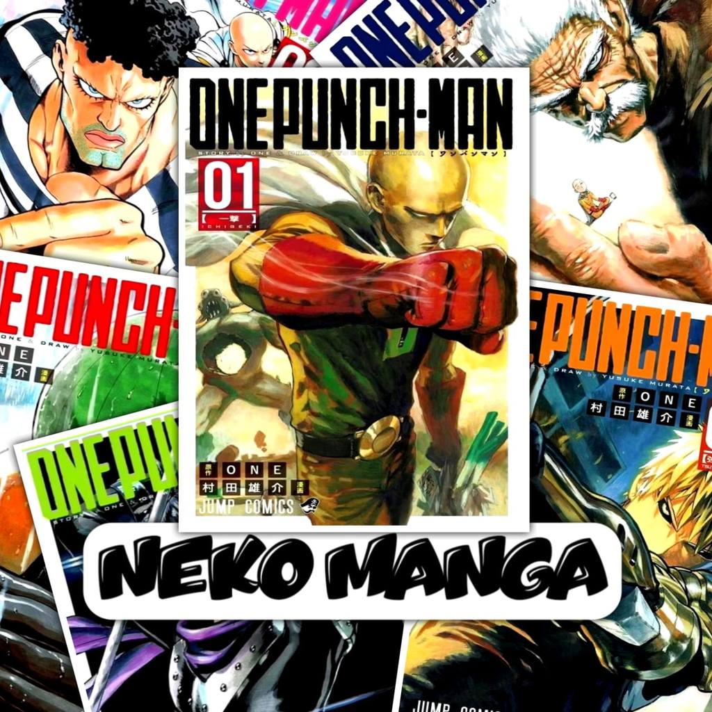 Jual Komik Manga One Punch-Man Vol. 1-26 by Murata Yuusuke Bahasa ...
