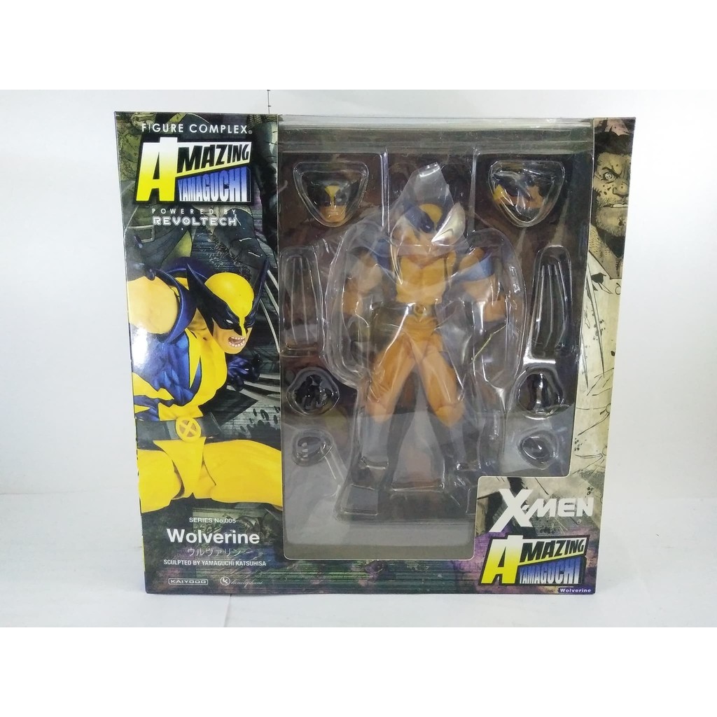 Jual Revoltech Wolverine X-Men Amazing Yamaguchi w/ Stand NEW MIB KWS ...