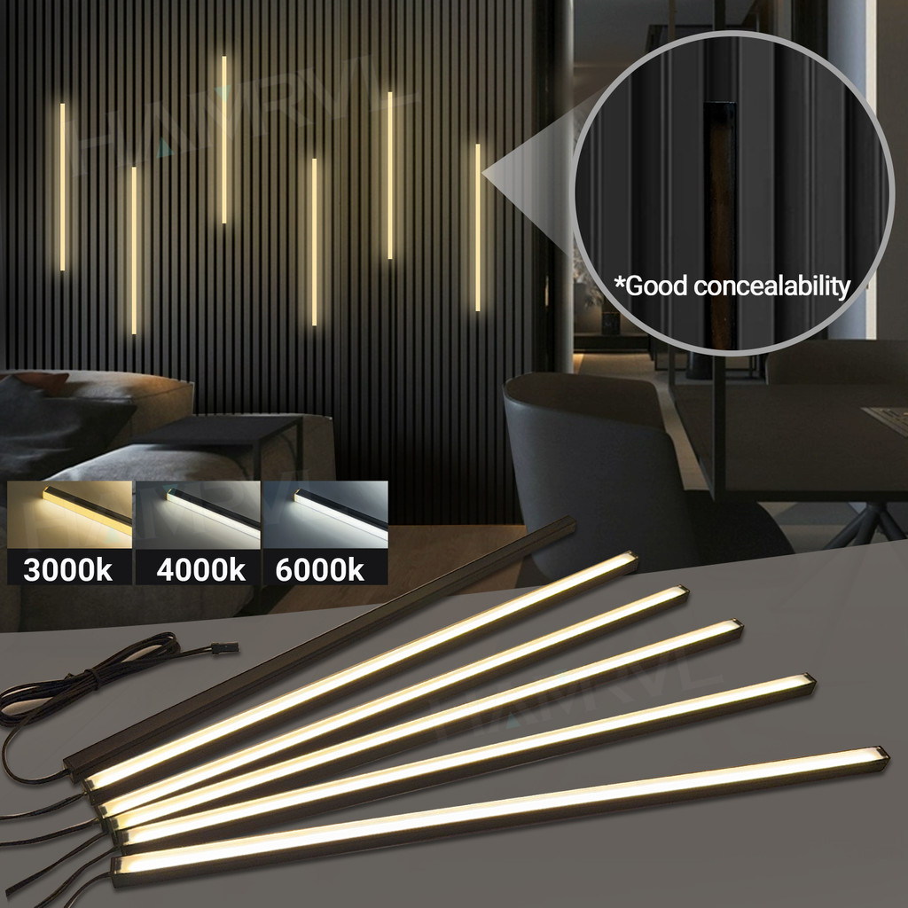 Jual LED Recessed Lighting LED Strip Light for Wood Slat Wall Panel in ...