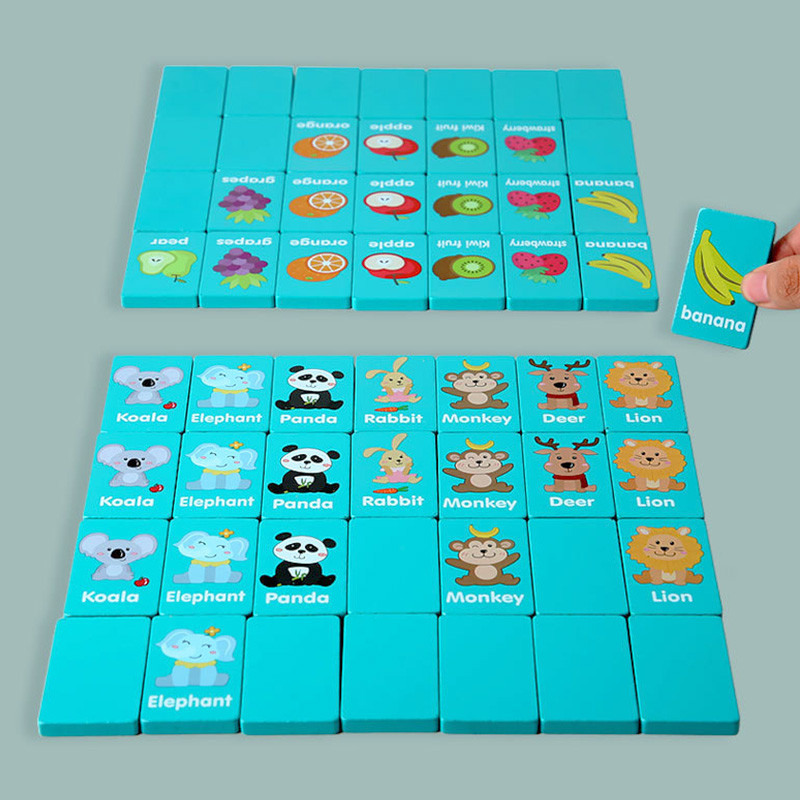 Jual Kid Blocks Seaside Escape Mahjong Wooden Memory Solitaire Matching ...