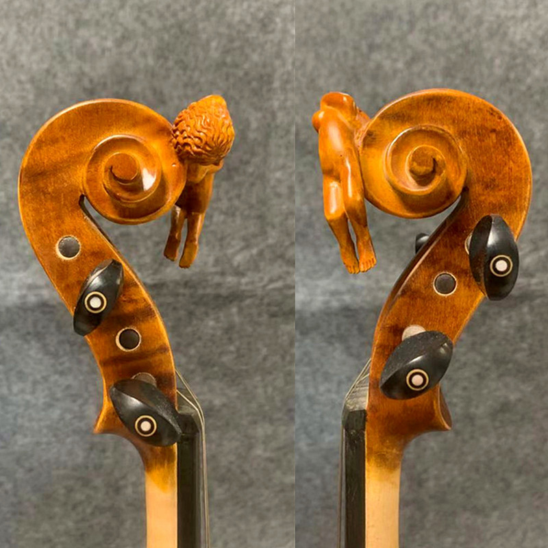 Jual Profession violin 4/4 Baroque style SONG Brand carving complete ...