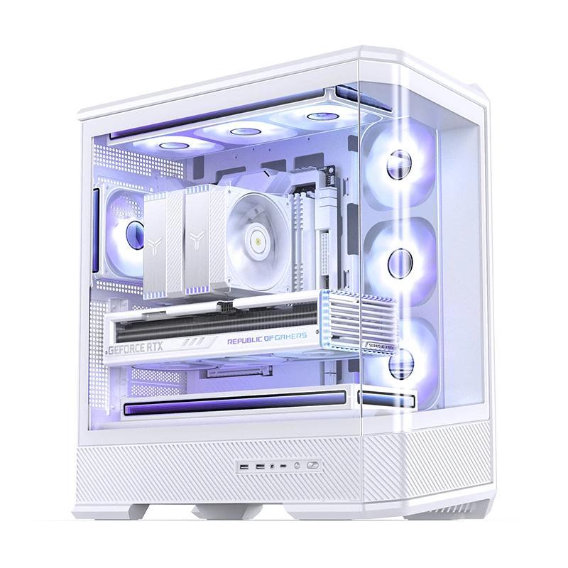 Jual Casing PC Komputer Jonsbo D400 D400 White | Mid Tower | ATX Case ...
