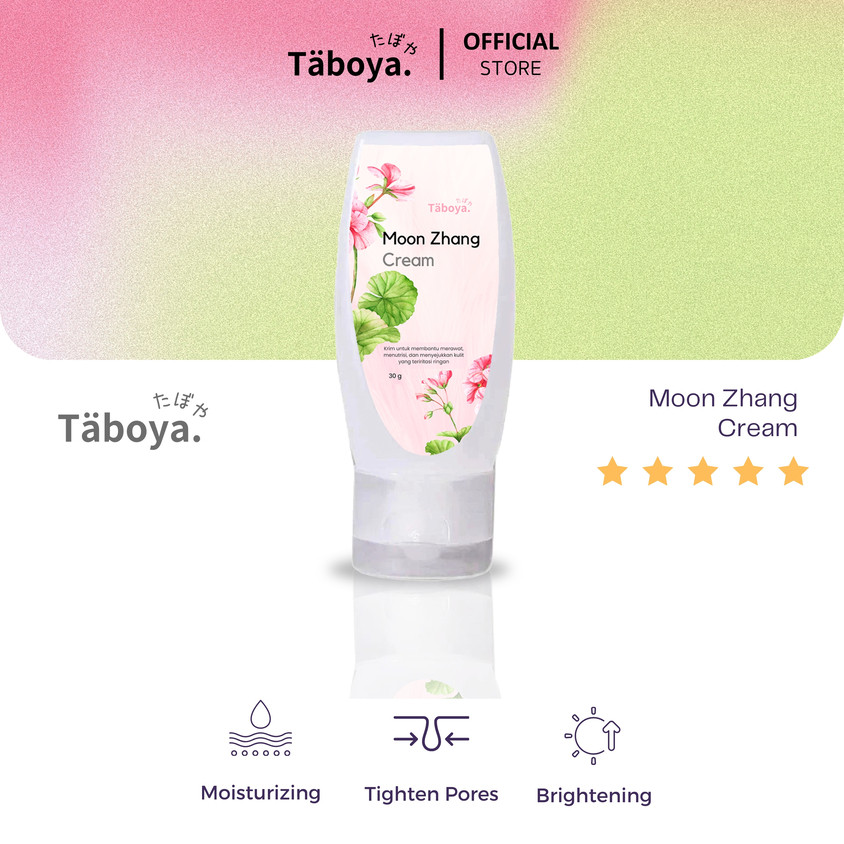 Jual PROMO!!Hemat 2 pcs Taboya Moon Zhang Cream -Baik Untuk Kulit ...