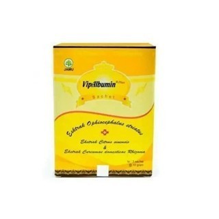 Jual Vipalbumin PLUS Box isi 3 Sachet / VIPAlbumin Sachet PROMO Shopee ...