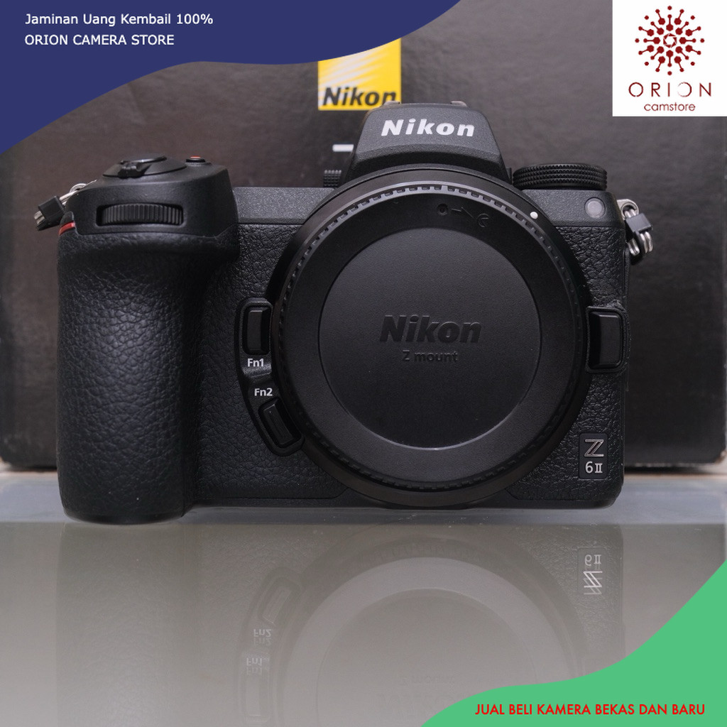 Jual Kamera mirorrless Nikon Z6 II z6 mark ii fullset box | Shopee ...