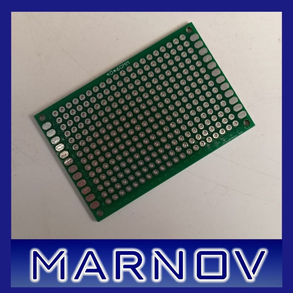 Jual PCB 40x60MM Dot Matrix Hijau Double 4x6 cm pcb bolong | Shopee ...