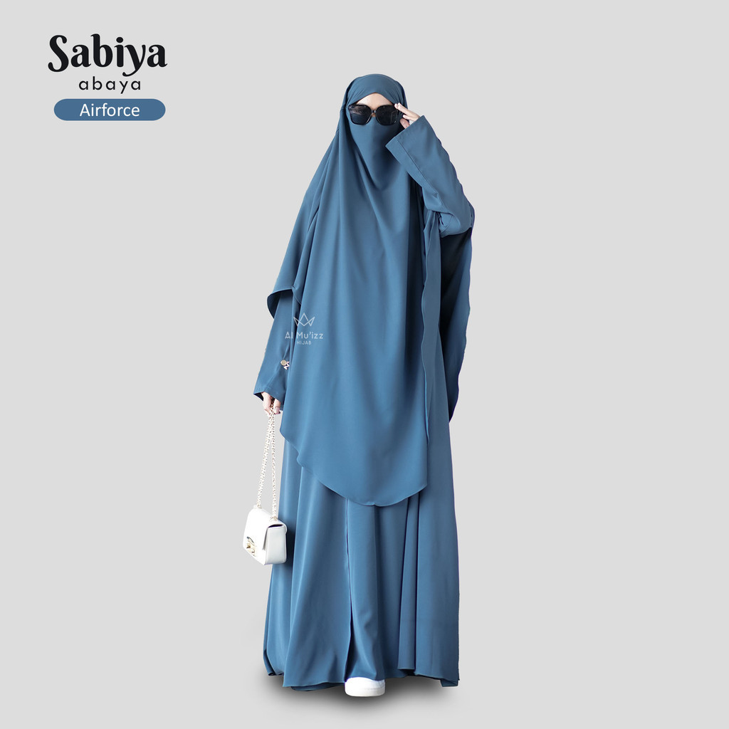 Jual Hijab Almuizz - Sabiya Abaya Dress Gamis Anti UV Outfit umroh haji ...