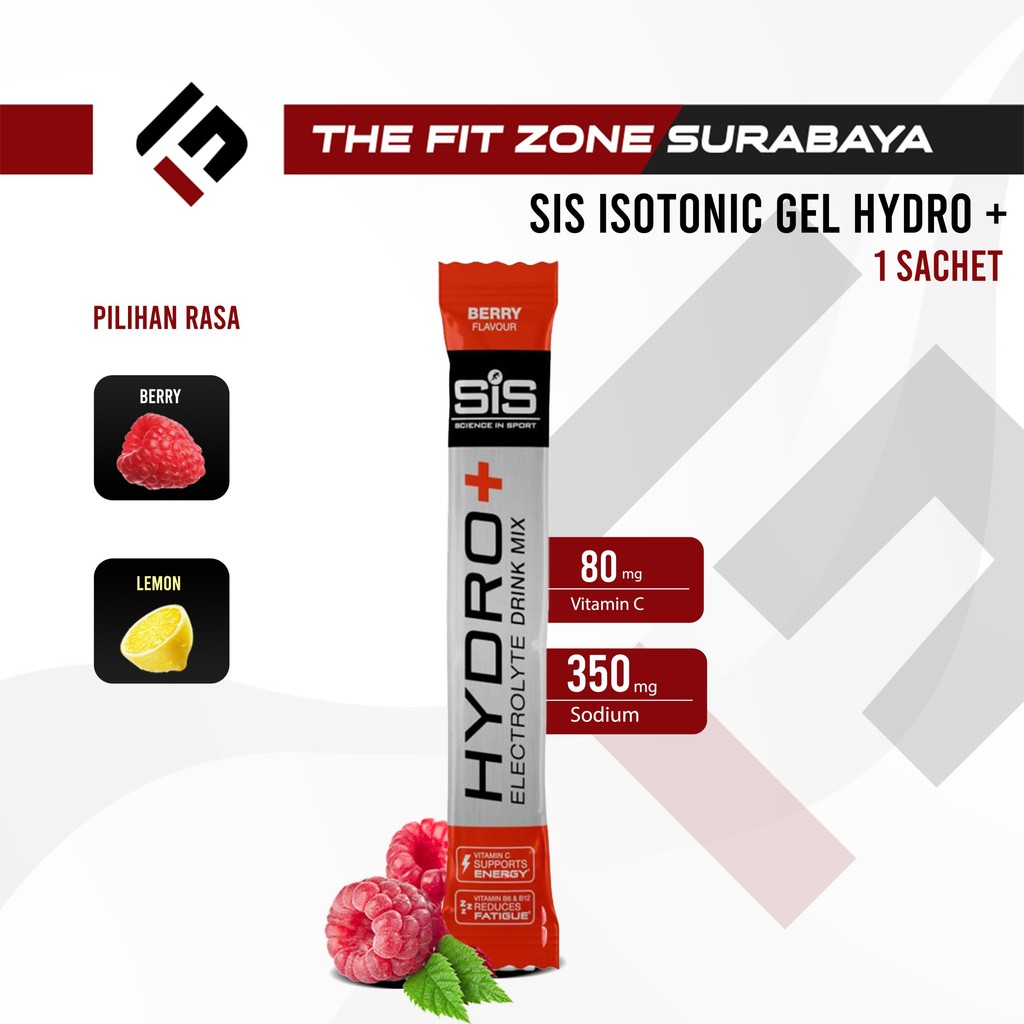 Jual ORIGINAL! SIS Hydro+ Electrolyte Drink Mix Powder 1 Sachet ...