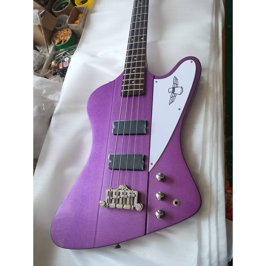 Jual Classic Firebird Electric bass Guitar 4-string electric bass ...