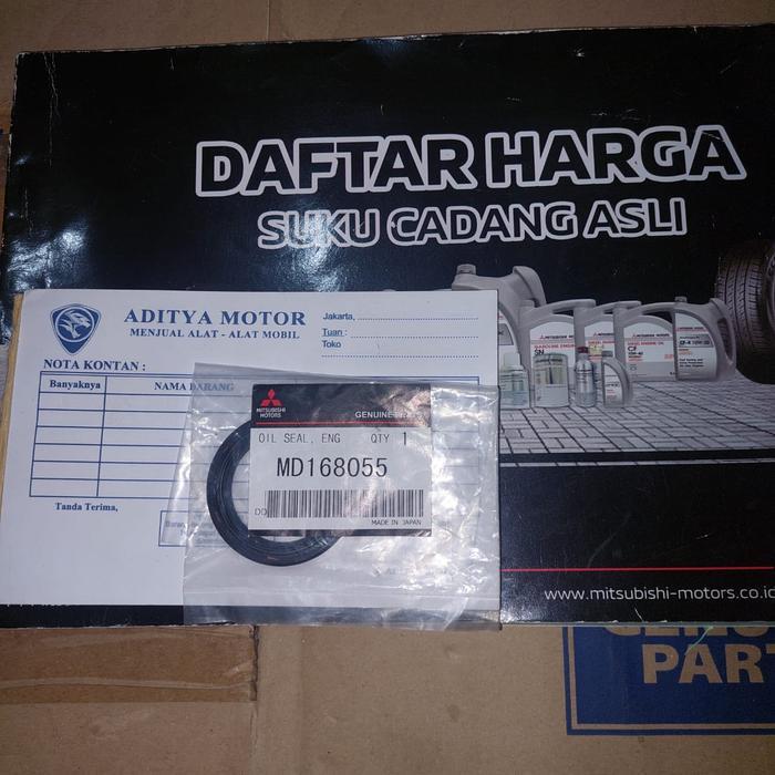 Jual seal sil crankshaft ( ker as)lancer evo 3 4 galant v6 lele hiu ORI ...
