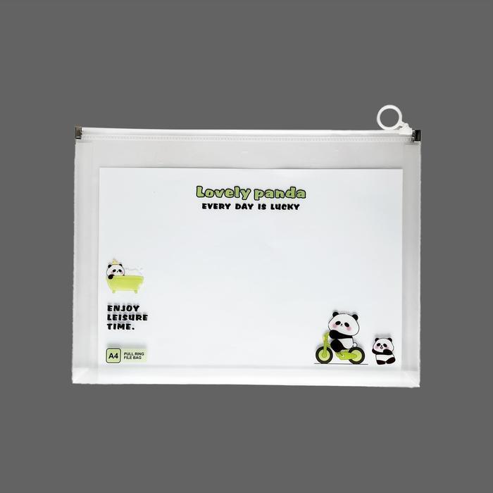 Jual NA Map Zipper Transparan Plastik A4 / Document File Folder Map ...