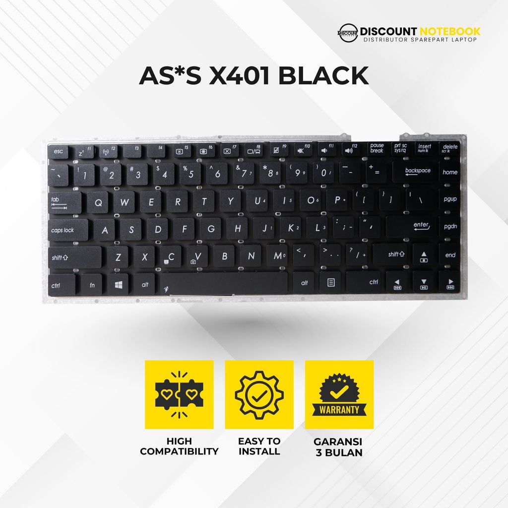 Jual KEYBOARD LAPTOP ASUS A450 X401 X450 X452 [GARANSI 3 BULAN ...
