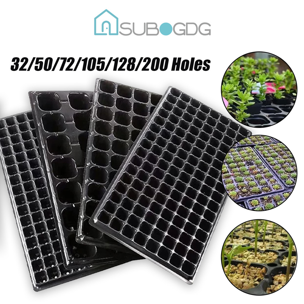 Jual SUBOGDG 10 Pcs Tray Semai / Alat Semai Benih / Pot Hidroponik ...