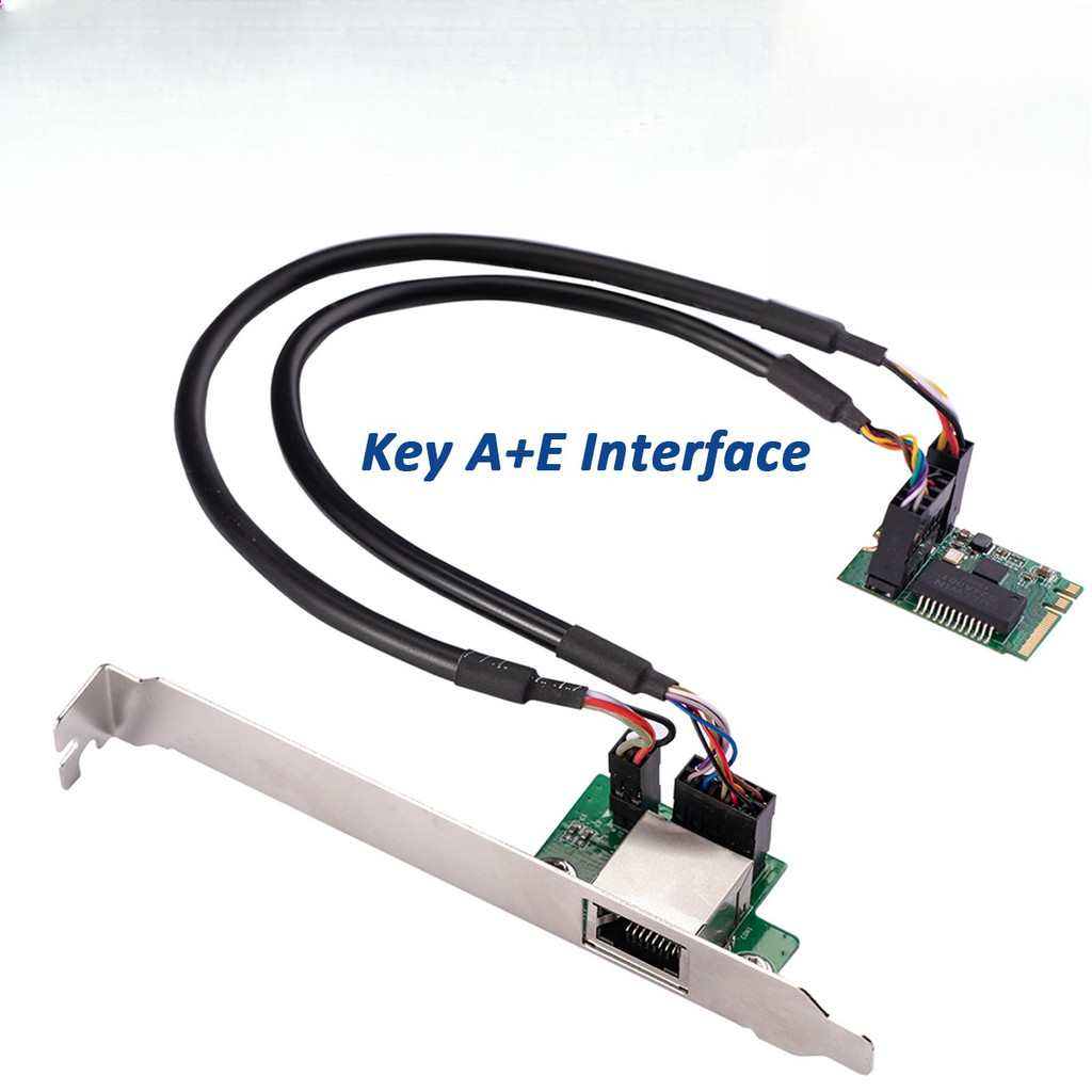 Jual M.2 A+E KEY Gigabit Ethernet Adapter Card 100/1000Mbps M2 Ngff Nic ...