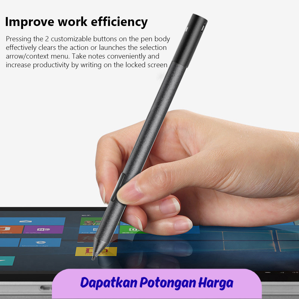 Jual SSN For Dell Active Stylus Pen Bluetooth-Compatible Touch Screen ...