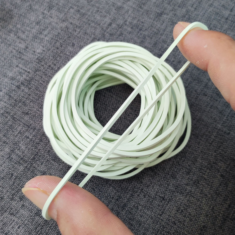 Jual 300 Pcs White Nature Rubber Bands 50MM/1.97 In Sool Office Home ...