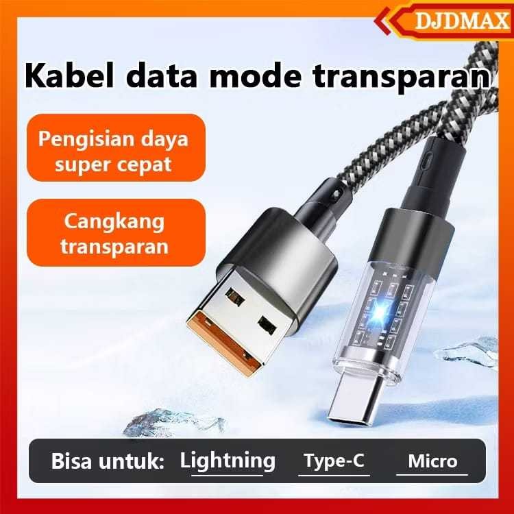 Jual Kabel Data Micro Usb Type C Lightning Iphone Fast Charging, Kabel ...