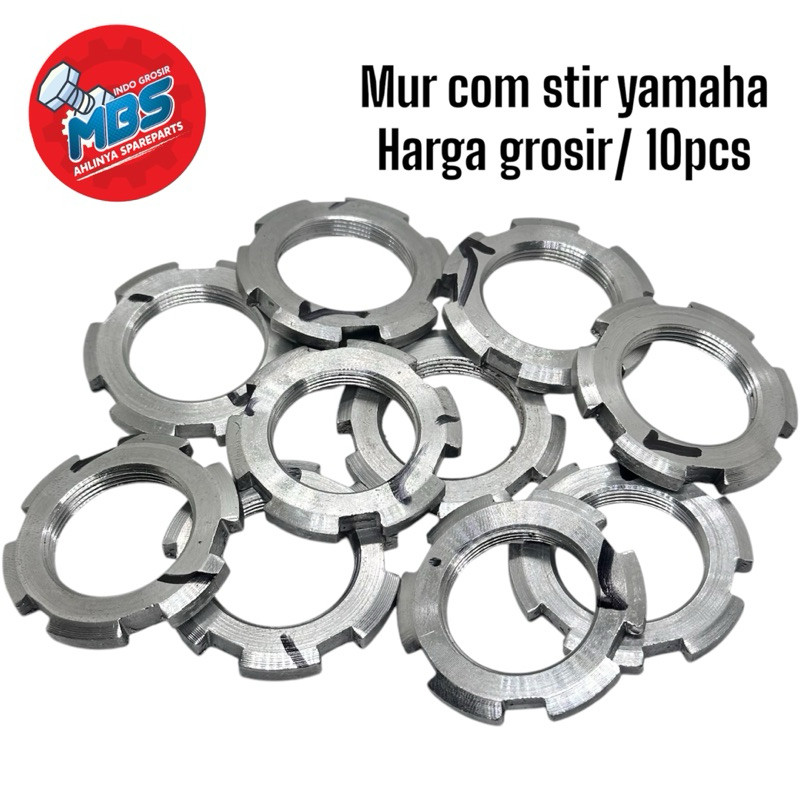 Jual PAKET 10pcs MUR COM STIR NUTS STERING YAMAHA MIO JUPITER VEGA F1zr ...