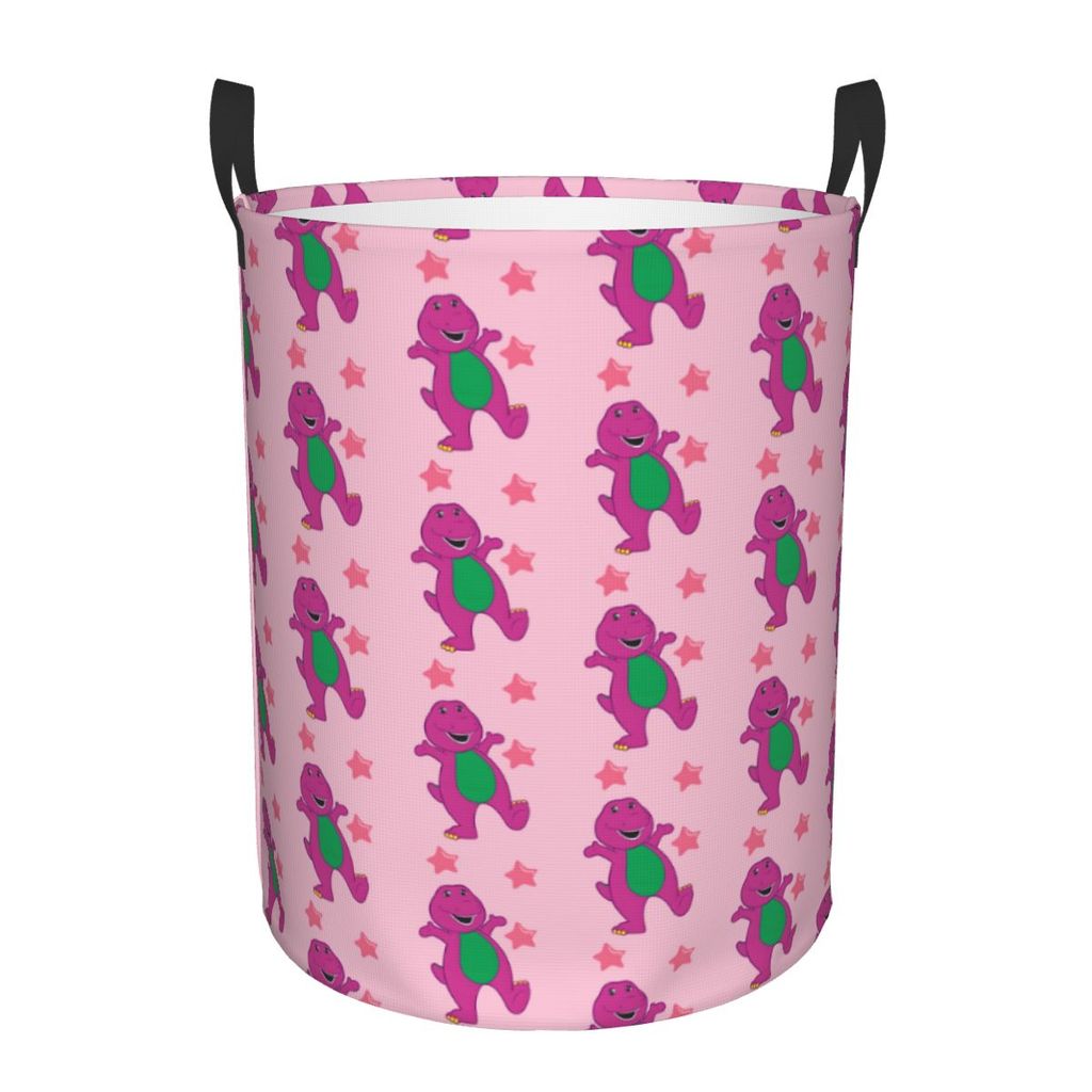 Jual Custom Barney And Friends Laundry Hamper Large Clothes Storage ...