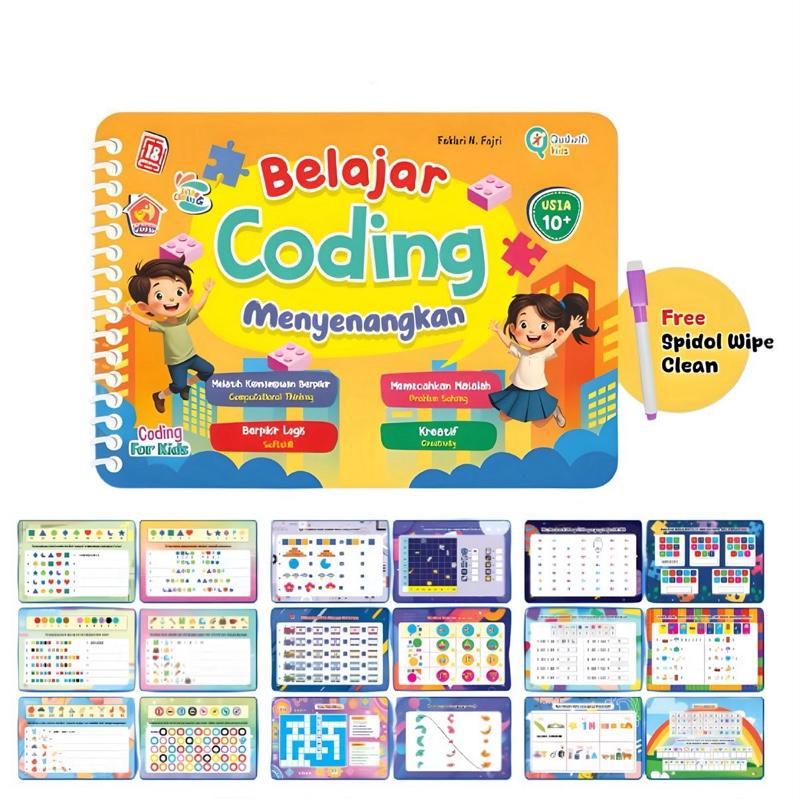 Jual Coding Advance for kids - usia SD 10 tahun - buku aktivitas anak ...