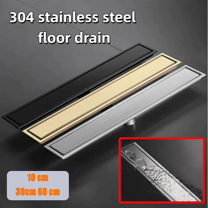 Jual Smart Floor Drain Stainless 304 30CM 60CM Filter Samping Got Tile Insert Anti Banjir dan ...