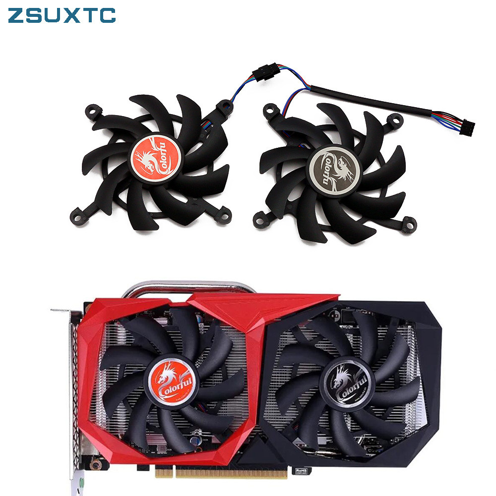 Jual RTX 2060 2060 Ti Replace Fans for COLORFUL GeForce GTX 1660Ti 1650 ...