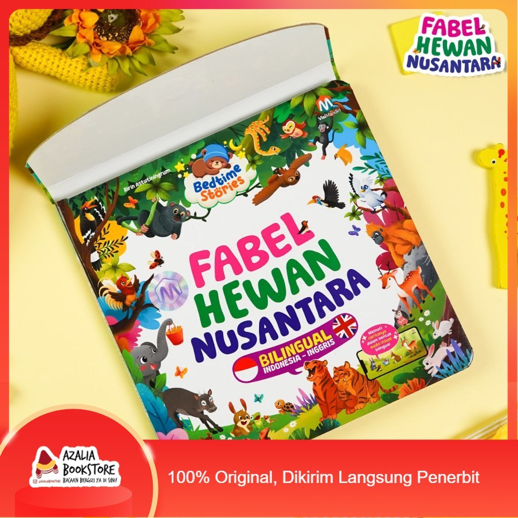 Jual Buku Cerita Anak Fabel Hewan Nusantara - Bedtime Stories untuk ...