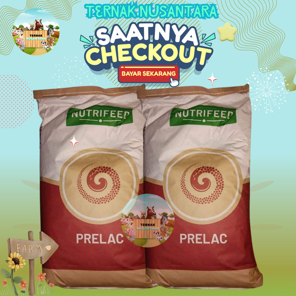 Jual PRELAC 25 KG - Susu Bernutrisi Untuk Masa Pertumbuhan Hewan Ternak ...