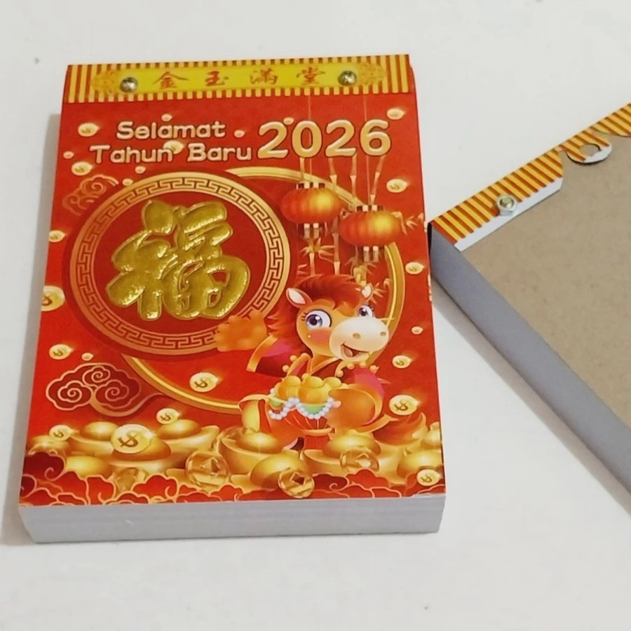 Jual Kalender Harian SOBEK 2026 Kalender 2026 Cina Pasaran Jawa ARAB ...