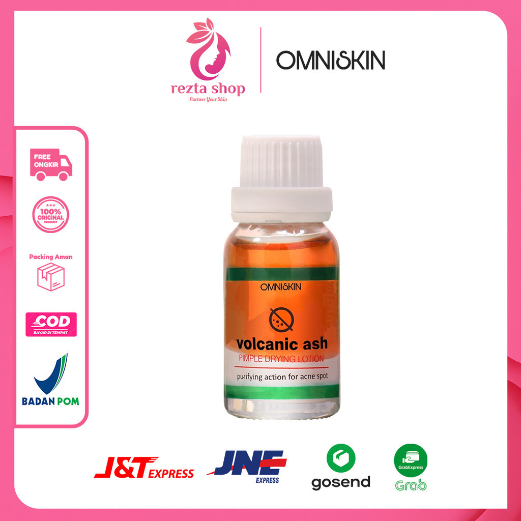 Jual OMNISKIN Volcanic Ash Pimple Drying Lotion | Obat Totol Jerawat 20 ...