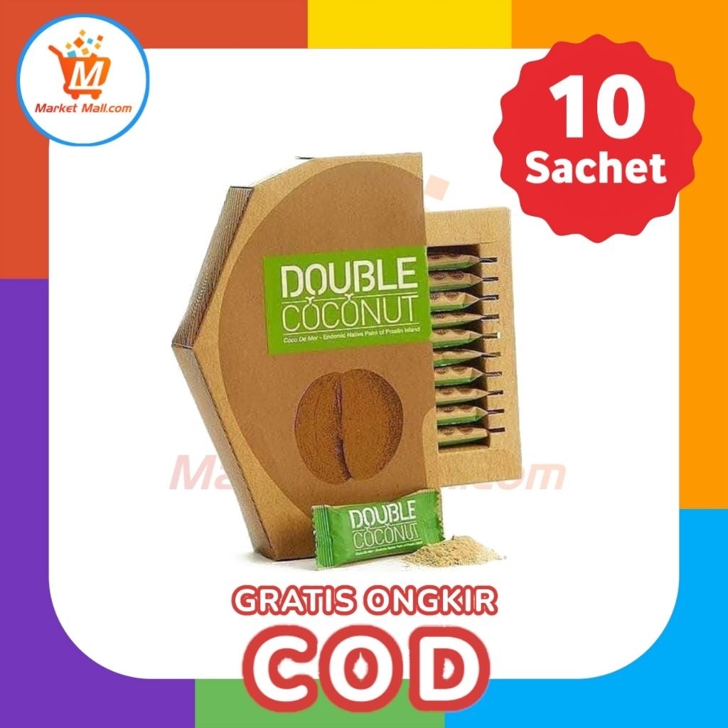 Jual Double Coconut Asli Original Suplemen Finest Energi 1 Box Isi 10 ...