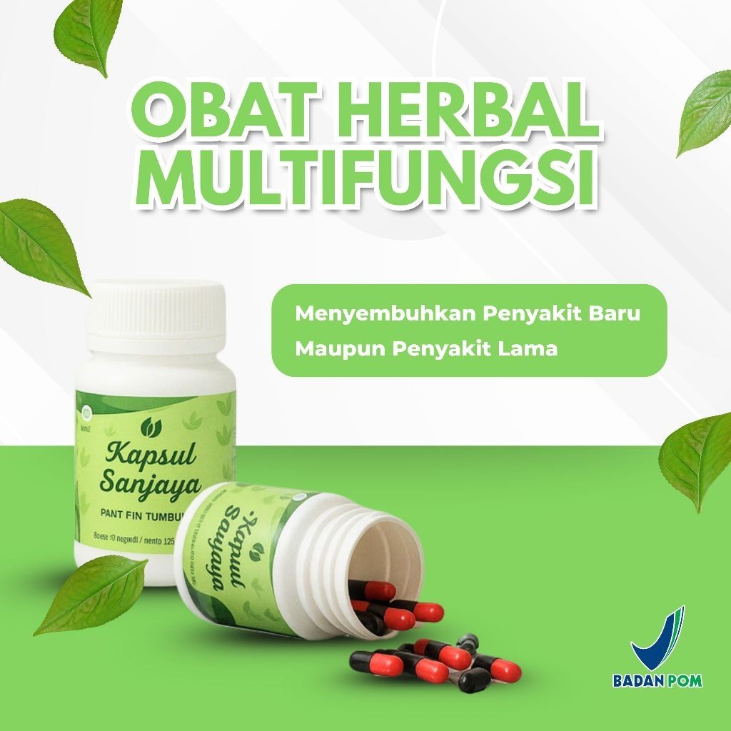 Jual Sanjaya Obat Herbal Isi 28 Kapsul – Membantu Redakan Nyeri Otot ...
