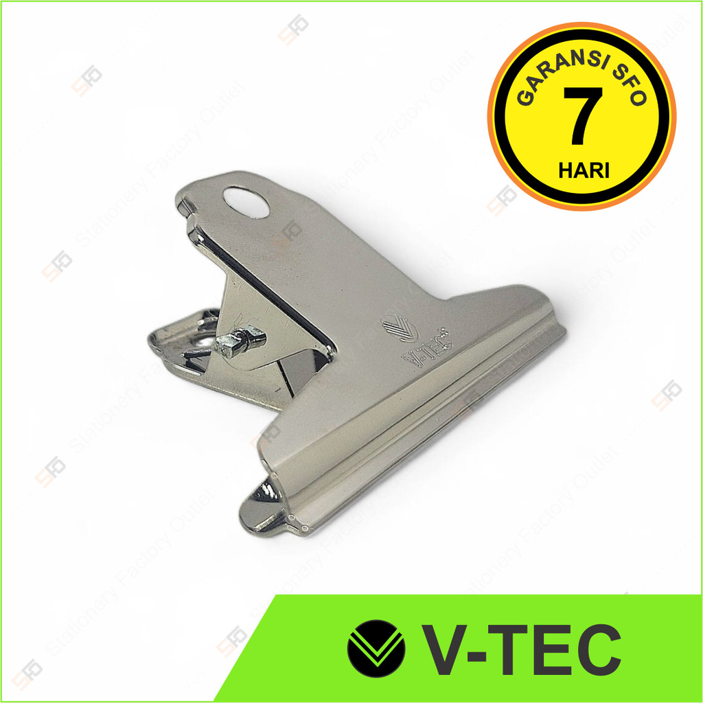 Jual Binder Clip Jumbo V-tec Satuan - Bulldog Clip | Shopee Indonesia